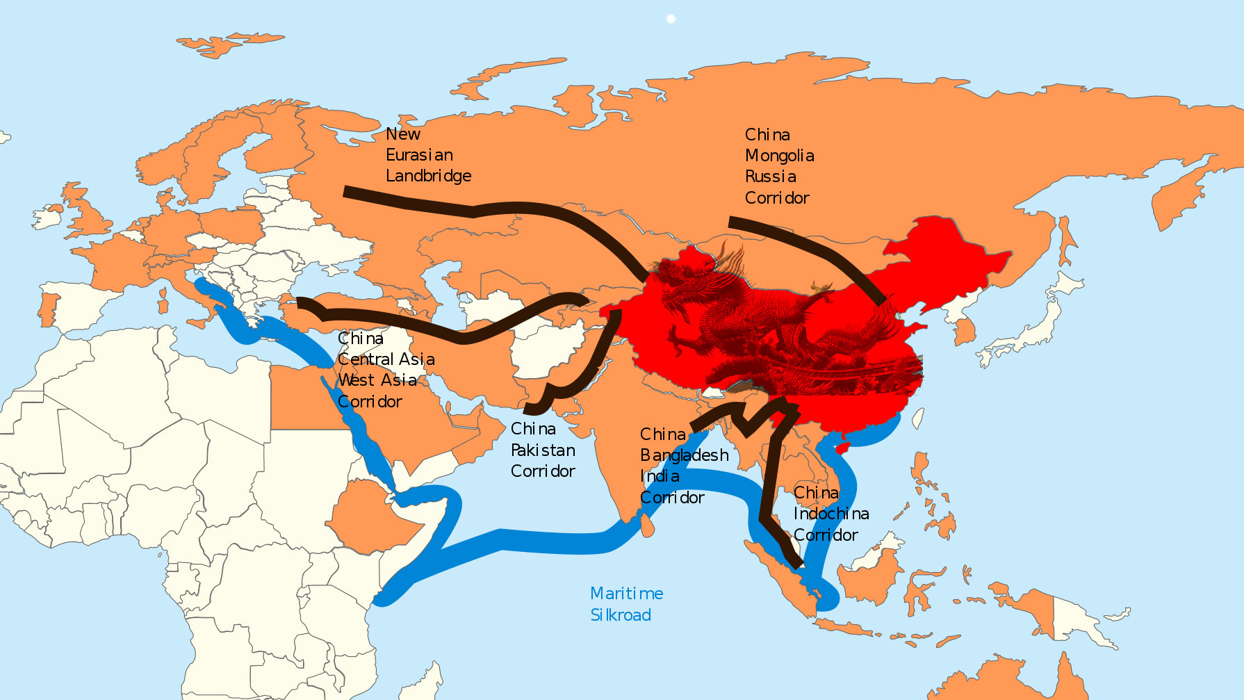 China s Belt And Road And The Geopolitics Of Infrastructure Roughly China s Belt And Road And The Geopolitics Of Infrastructure Roughly
